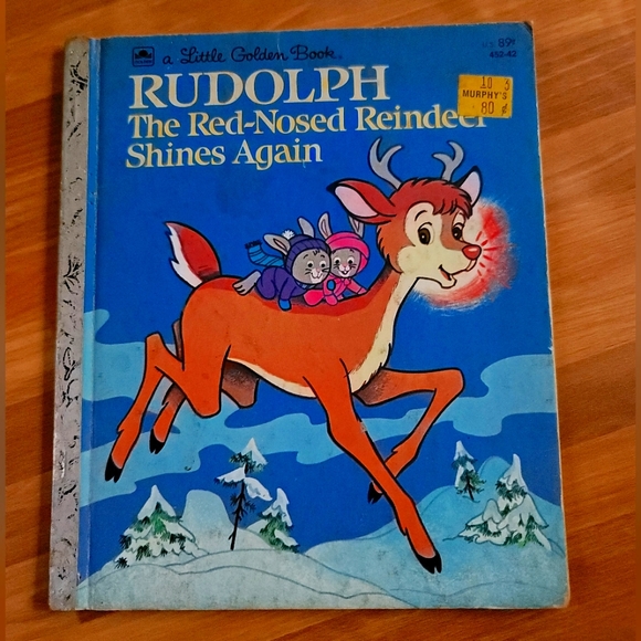 Little Golden Books | Toys | Vintage 982 A Little Golden Bookrudolph ...